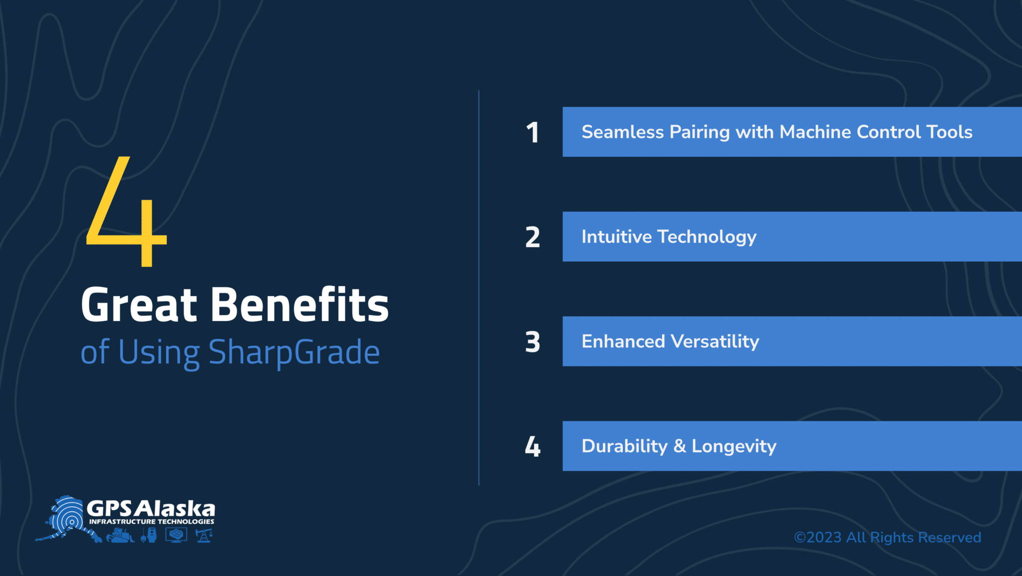 Benefits of SharpGrade Blade Attachments | GPS Alaska