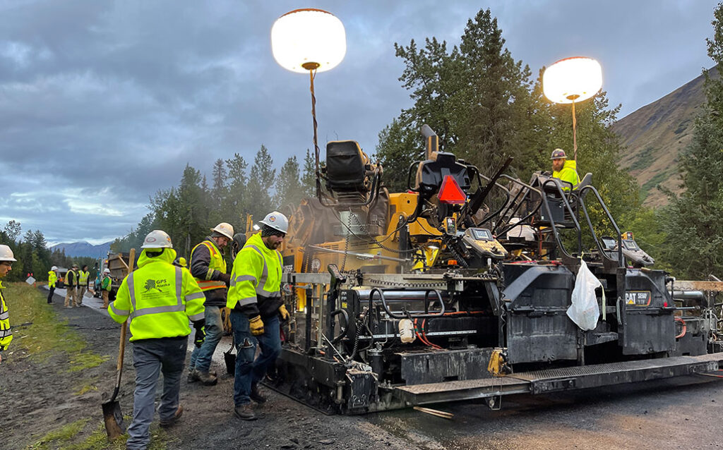 Paver Machine Control Systems & Software | GPS Alaska